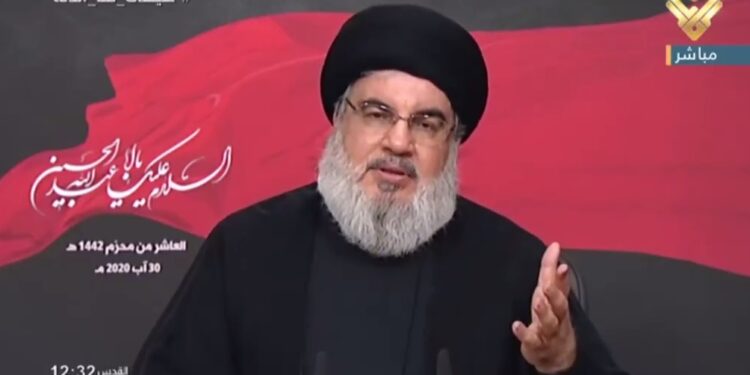 El líder de Hezbolá advierte es El líder de Hezbolá advierte es